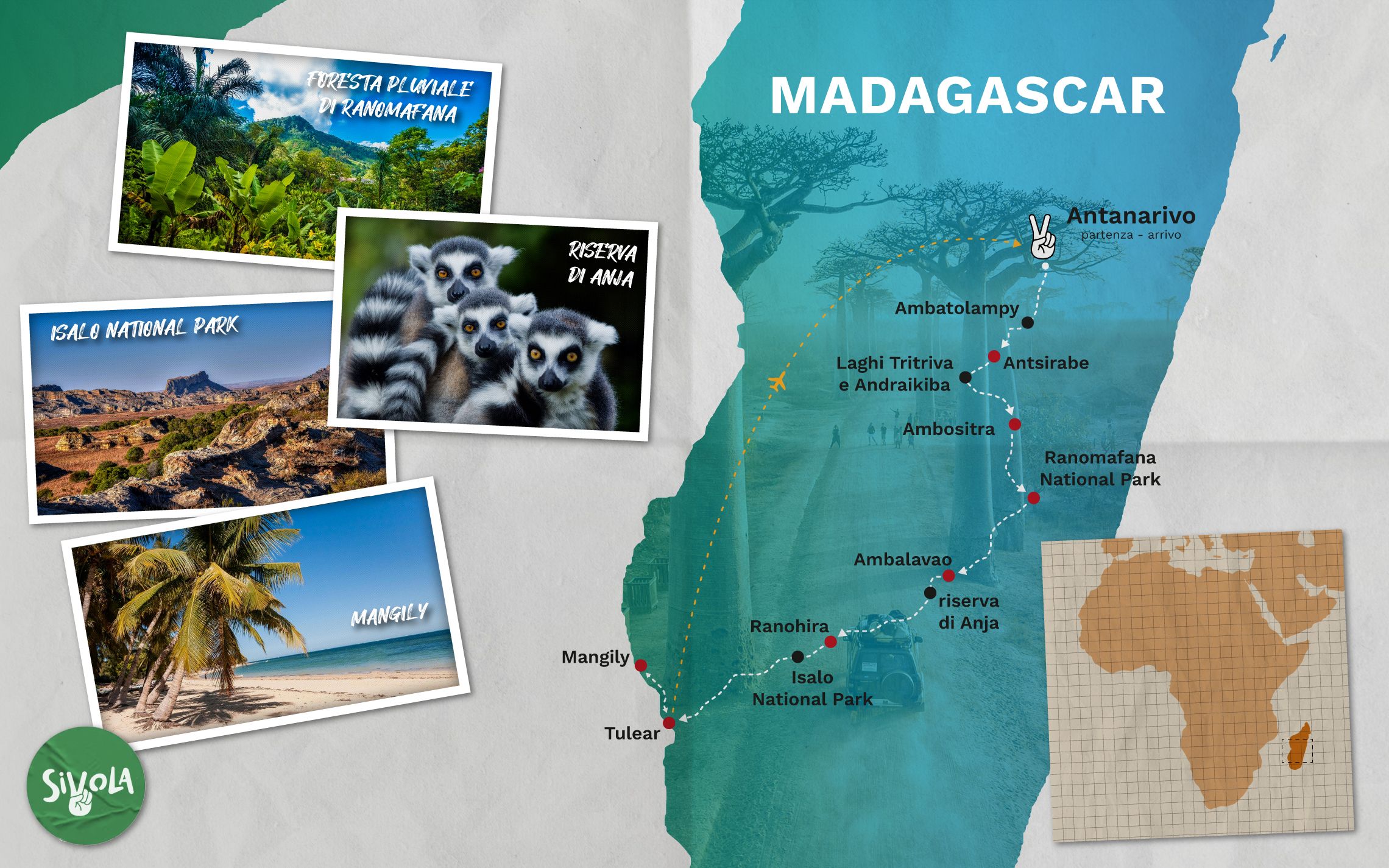 Viaggio di gruppo in Madagascar | SiVola.it